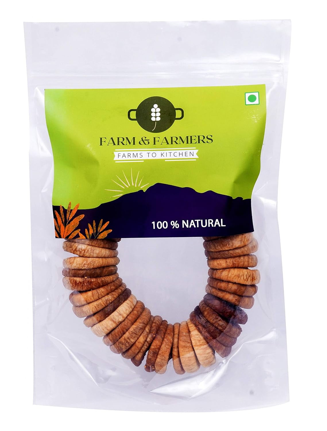 All Natural Fresh Dry Fig/ Anjeer By Farm & Farmers 250gm, | Healthy ...