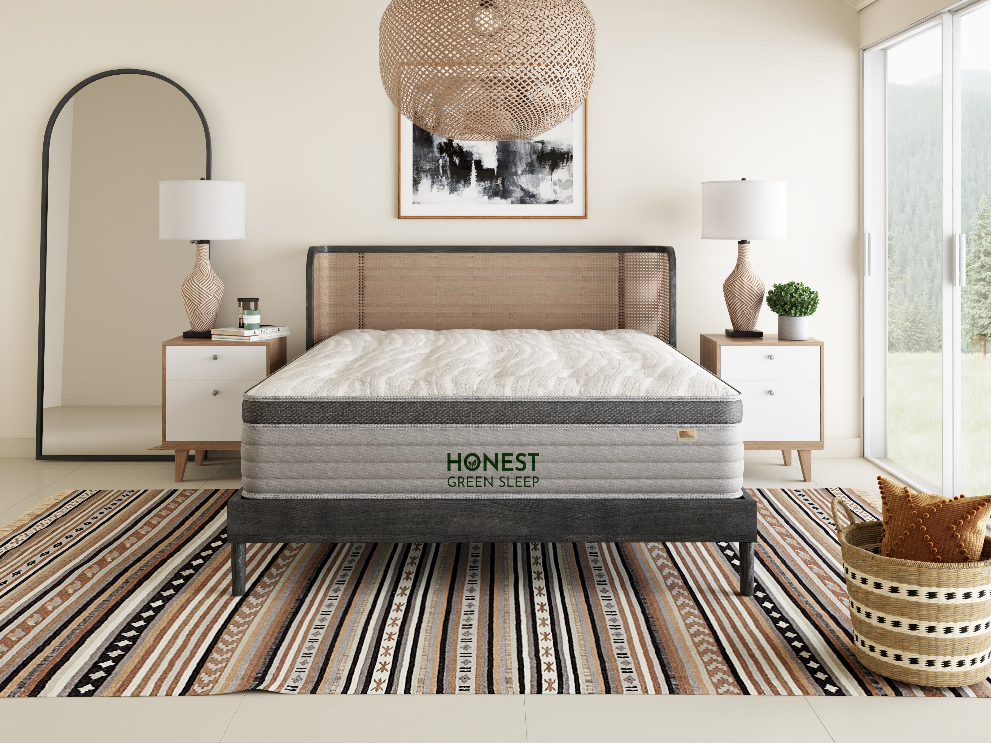 All Natural Organic Hybrid Latex Tranquility Mattress - Walmart.com