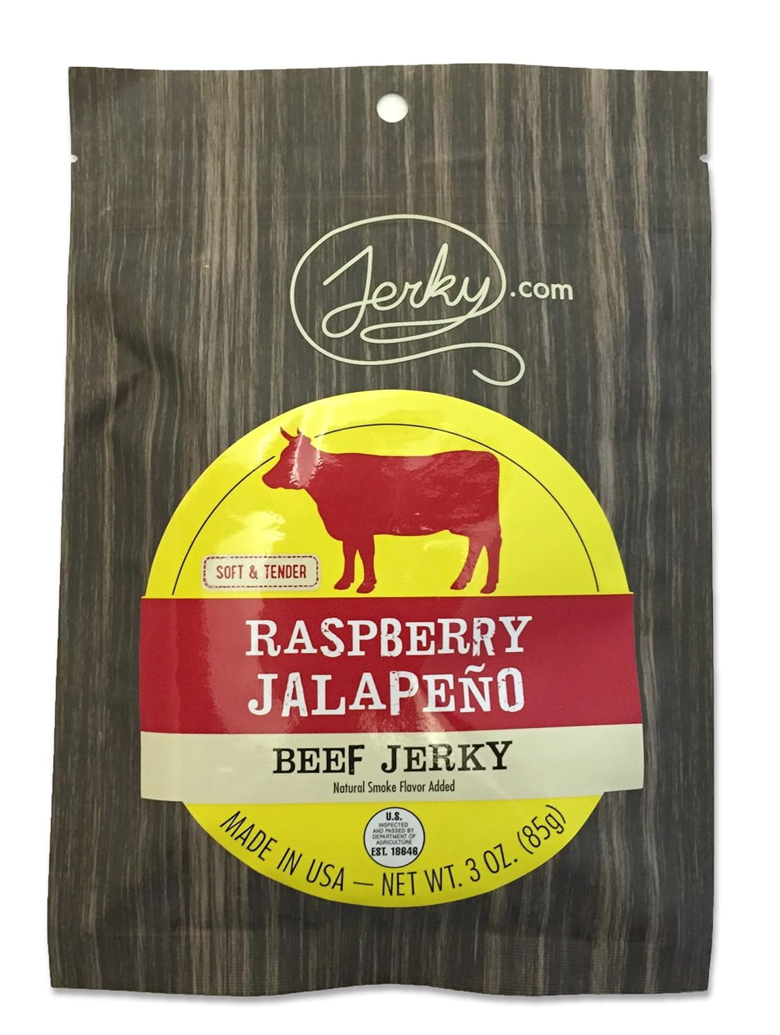 All Natural Raspberry Jalapeno Jerky - No Added Preservatives, No MSG ...