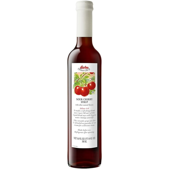 All Natural Sour Cherry Fruit Syrup, 16.9oz - Walmart.com