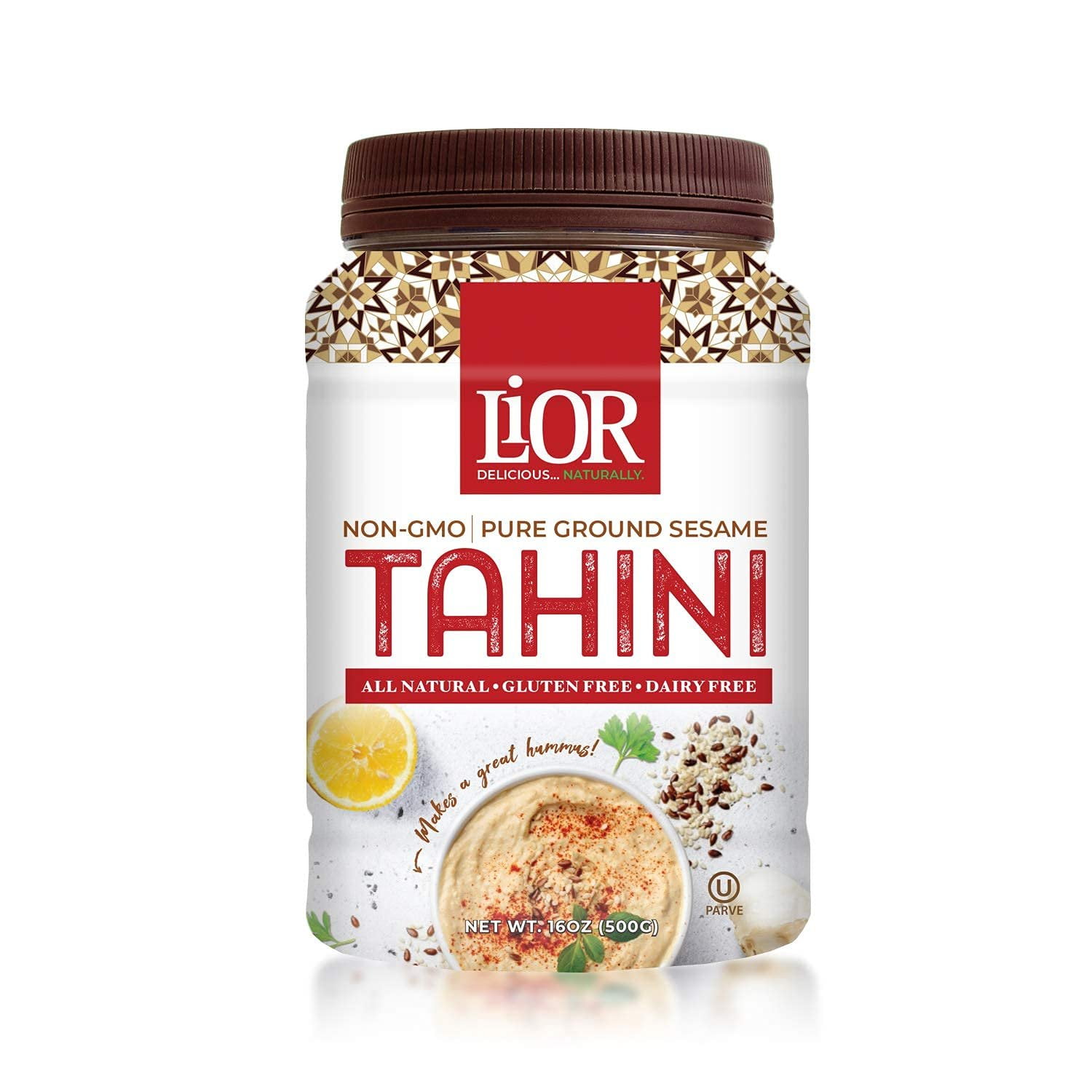 All Natural Tahini 100% Pure Stone Ground Sesame Best for Hummus ...