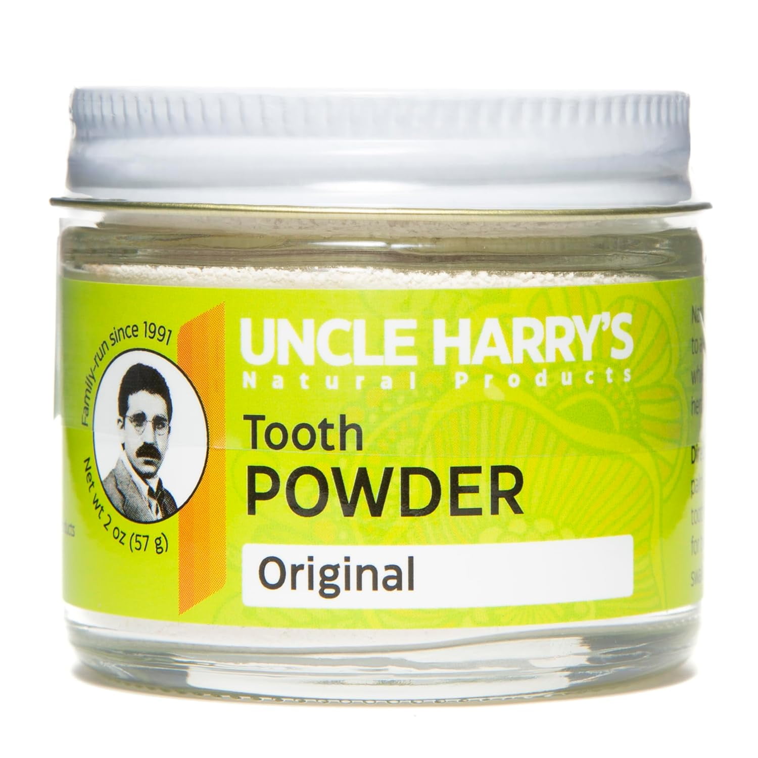 Uncle Harry's All Natural Tooth Powder | Alkalizing Remineralizing ...