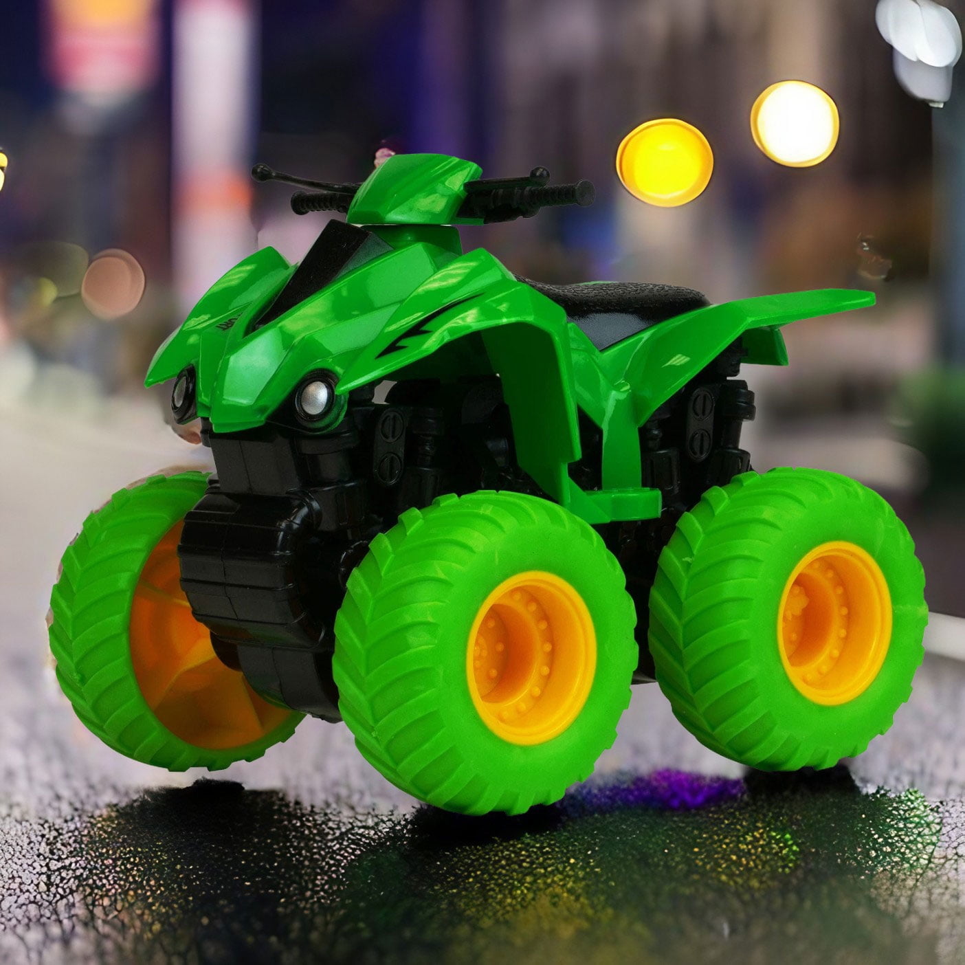 All New Extreme Sports Crazy Monster Truck Big Wheel Rig Toy Car Off ...