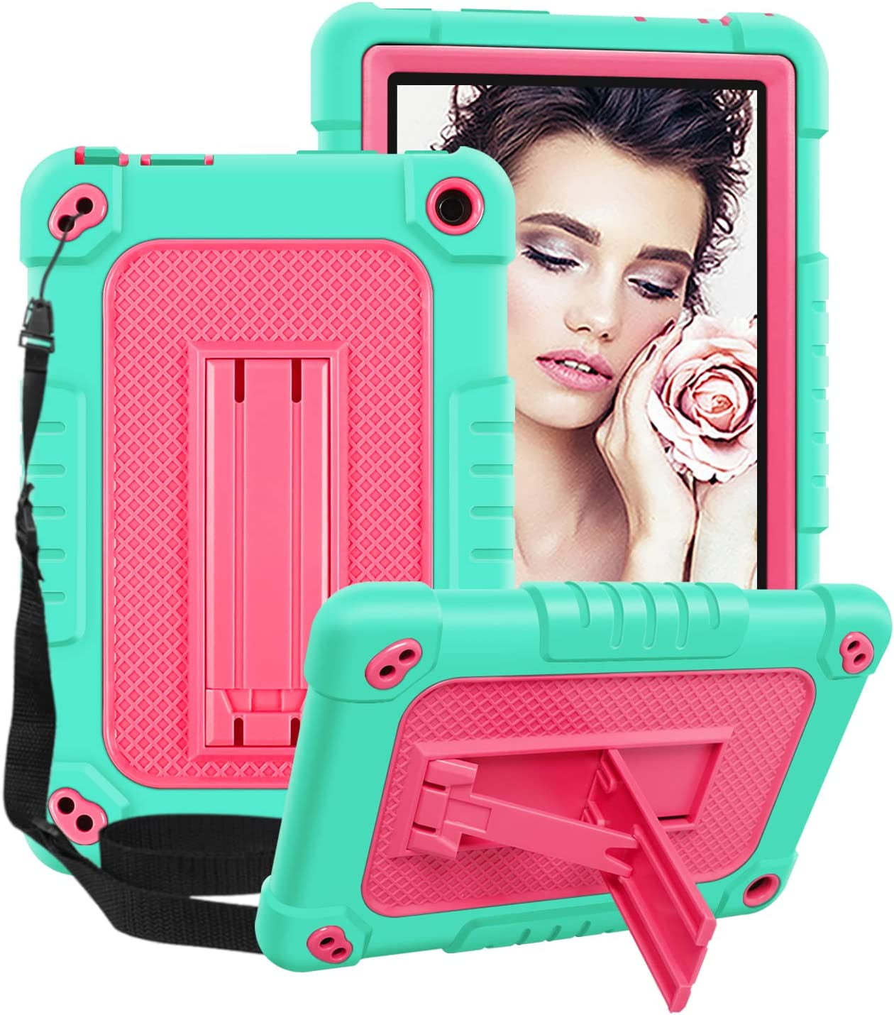 All-New Kindle Fire 7 Tablet Case (12th Gen, 2022 Release) SOATUTO ...