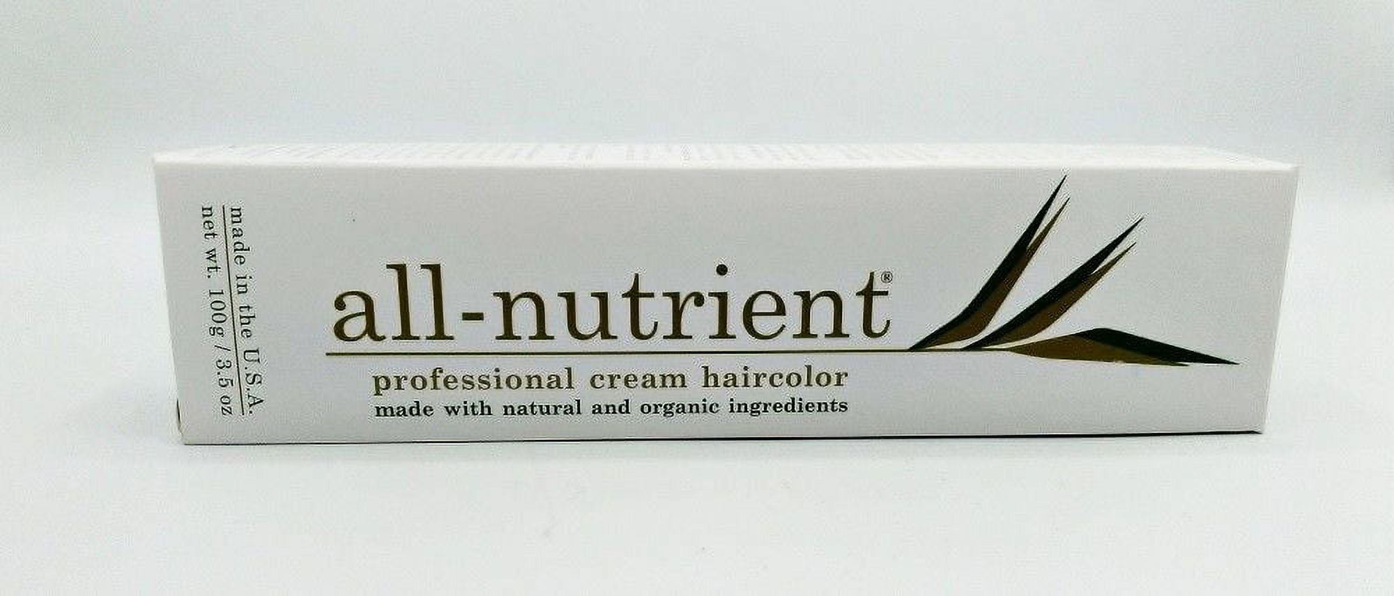 All Nutrient Cream Haircolor 8N Medium Natural Blonde 3.5 oz - Walmart.com