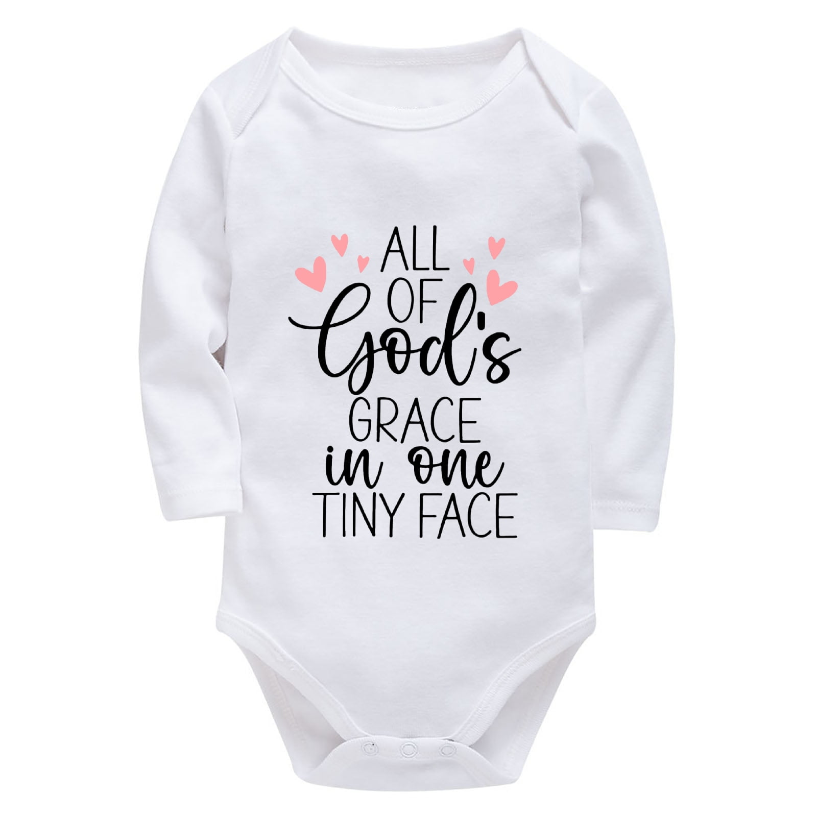 All Of The God's Grace In One Tiny Face Baby First Outfit Hospital for ...