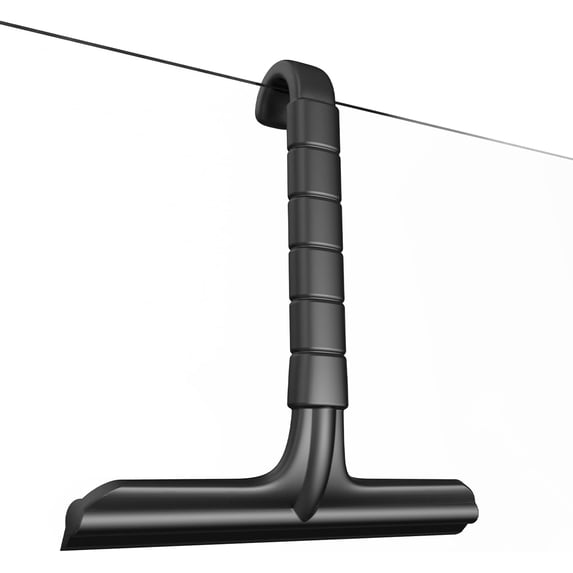 All-One-Piece Shower Squeegee for Glass Doors, Silicone Bathroom ...