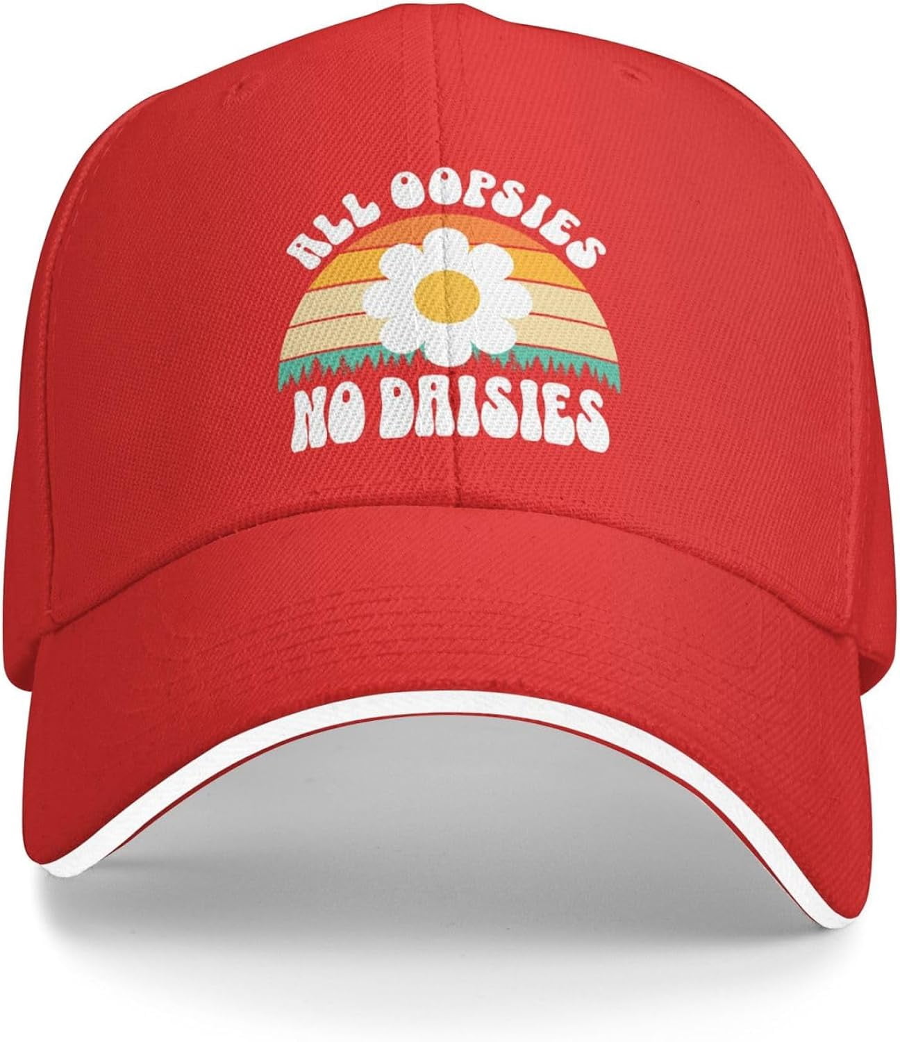 All Oopsies No Daisies Hat Men Baseball Hats Cool Cap - Walmart.com