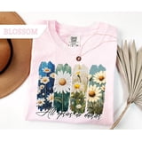 All Oopsies No Daisies Tee Boho Flowers Shirt Trendy Floral Spring ...