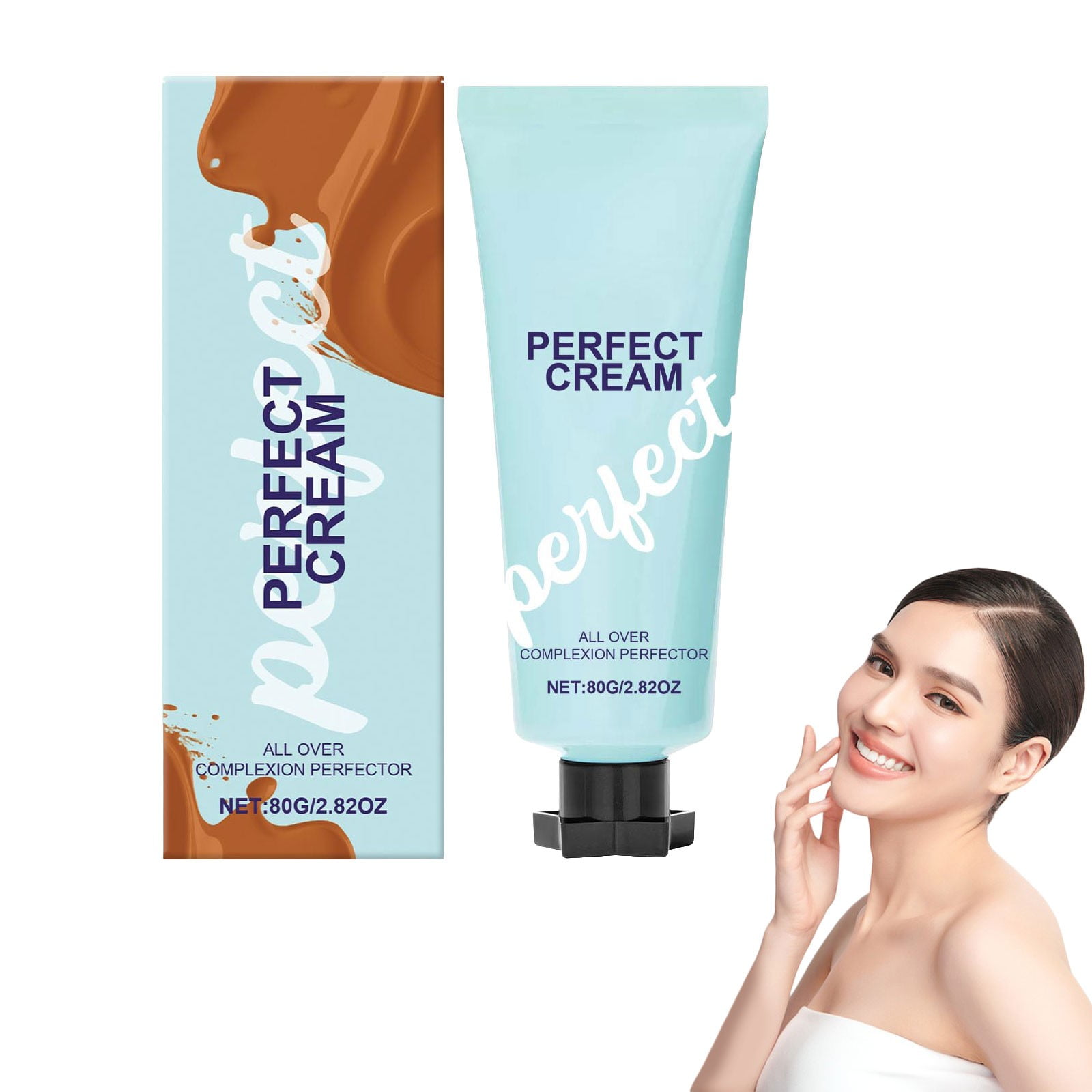 All-Over Complexion Perfector, Long-Lasting Cc Cream Foundation, Waterproof & Transfer-Resistant ...