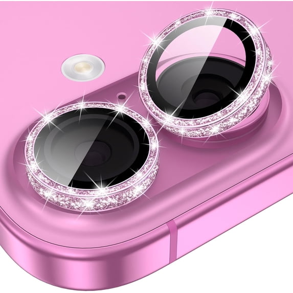 [All-Over Glitter Camera Lens Protector for iPhone 17/iPhone 16/iPhone ...