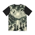 All Over Print Chess Board Retro Mythical Dragons Wizard Fairy Fantasy ...
