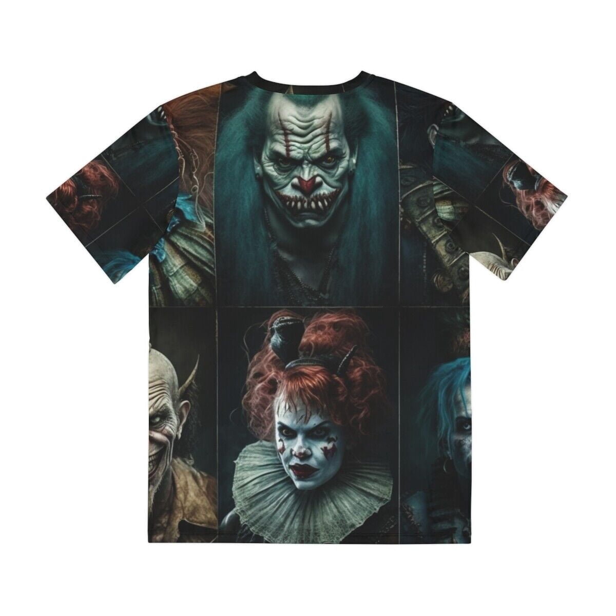 All Over Print Halloween Insane Clown Scary Horror Metal Band Creepy ...