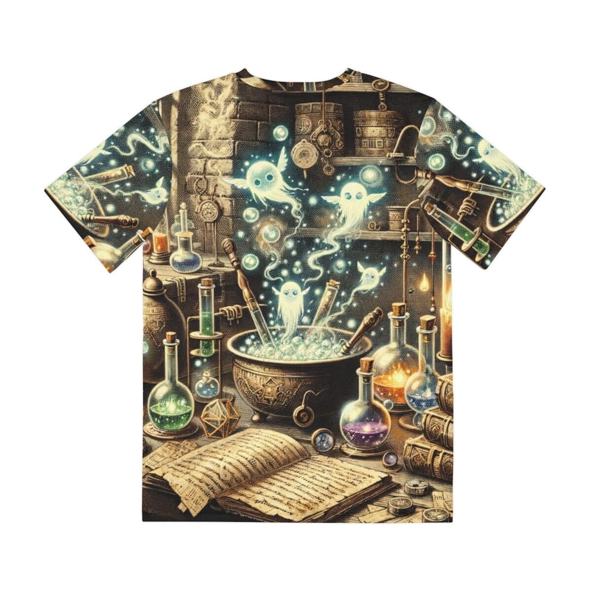 All Over Print Mad Scientist Witch Alchemistapos s Lab Potions ...