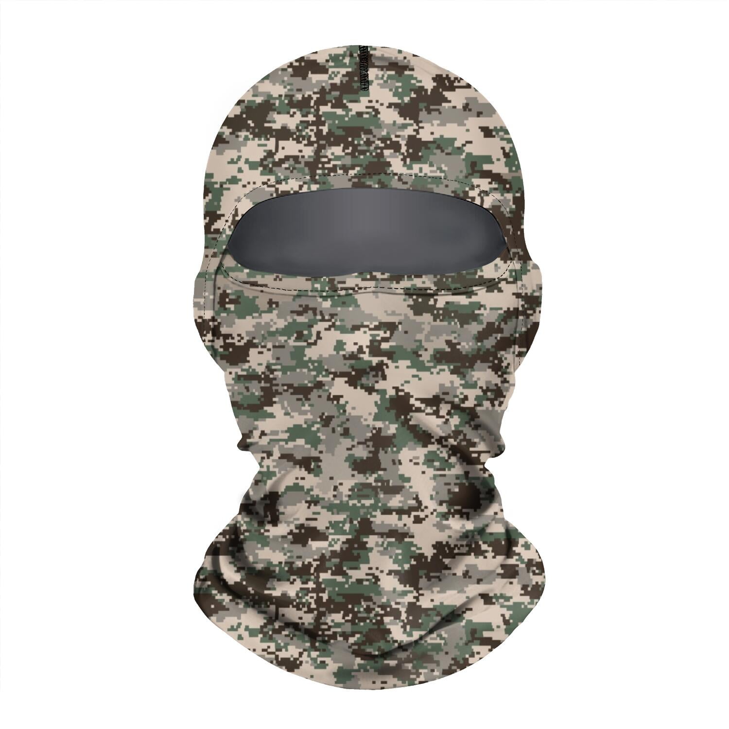 All-Over Print Scarf/Ski Mask – Windproof, UV Protection Balaclava for ...