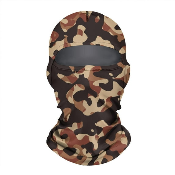 All-Over Print Scarf/Ski Mask – Windproof, UV Protection Balaclava for ...