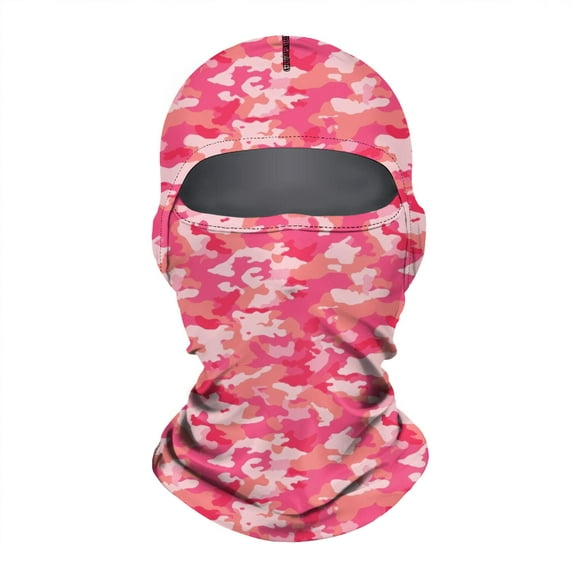 All-Over Print Scarf/Ski Mask – Windproof, UV Protection Balaclava for ...