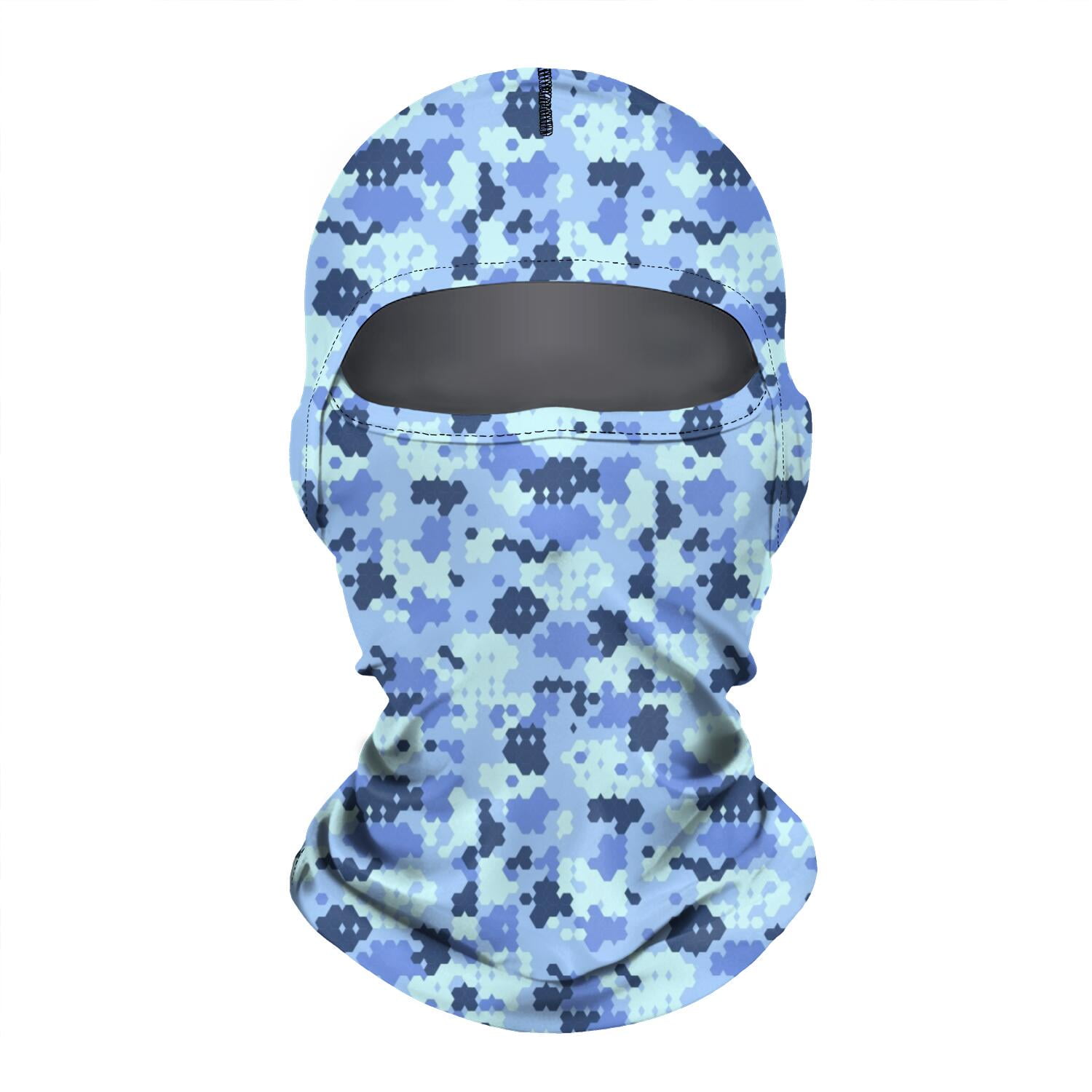 All-Over Print Scarf/Ski Mask – Windproof, UV Protection Balaclava for ...