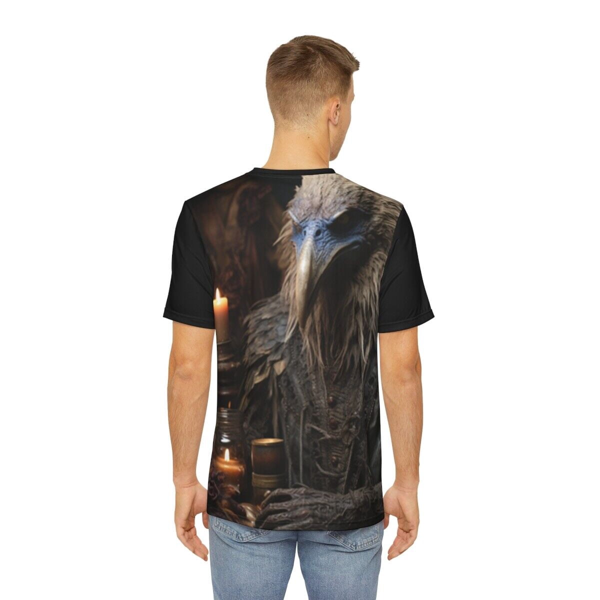 All Over Print Scary Horror Thanksgiving Turkey Monster Gothic Metal ...