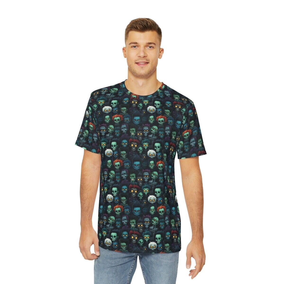 All Over Print Unisex Halloween Monster Cartoon Scary Horror Gothic ...