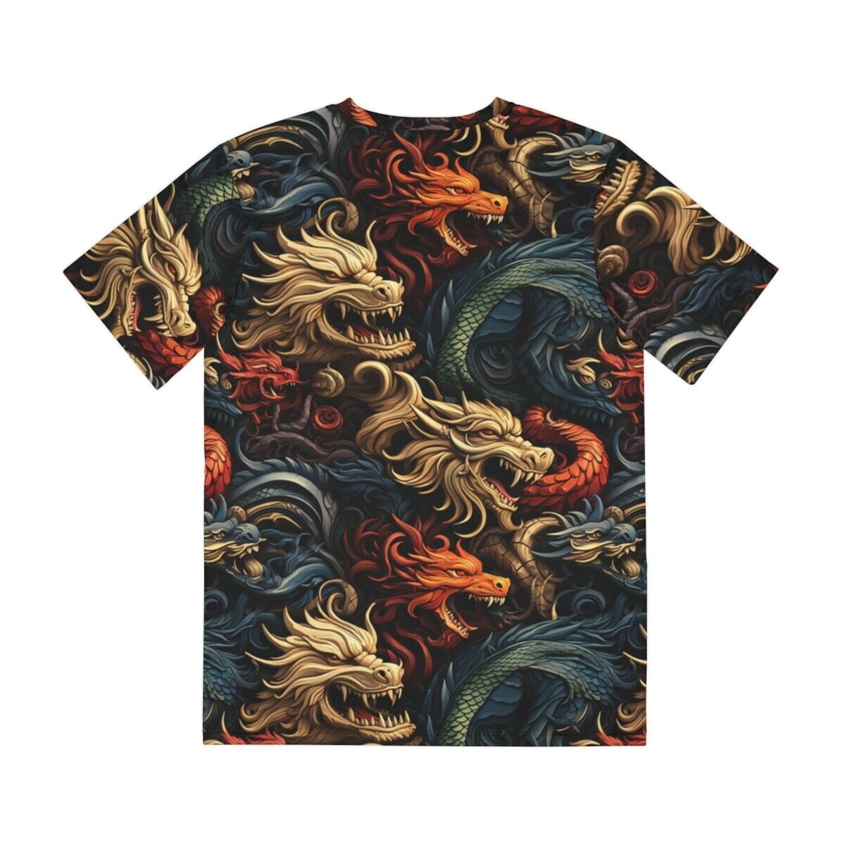 All Over Print Unisex Medieval Dragons Fantasy Art Monsters Mythical ...
