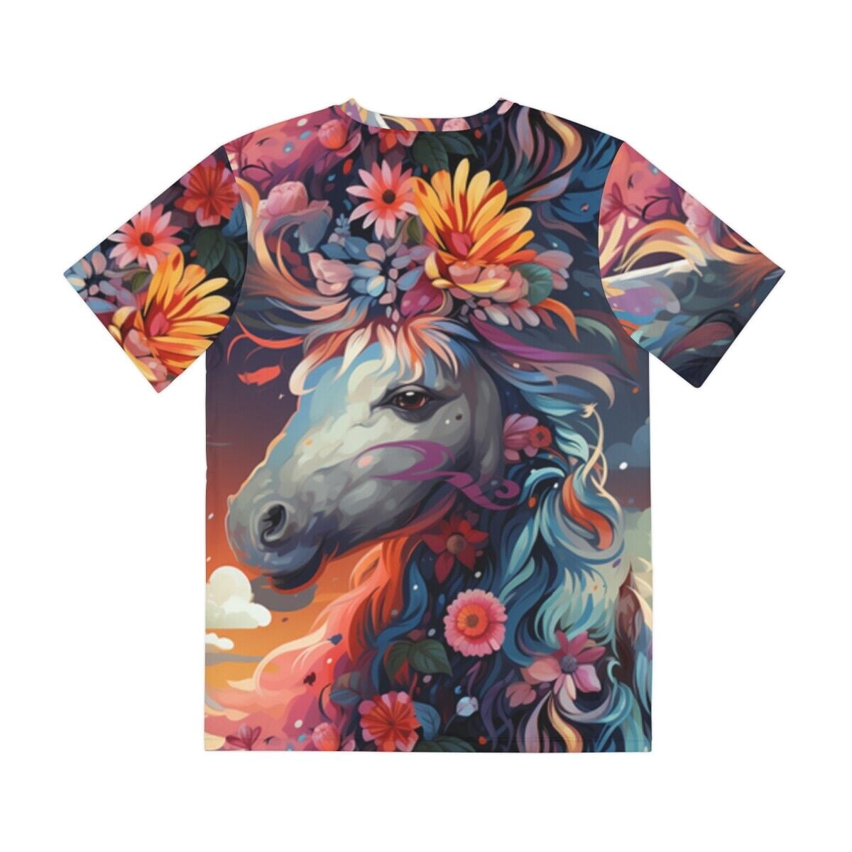 All Over Print Unisex Rainbow Unicorn Cute Mythical Fantasy Horse ...