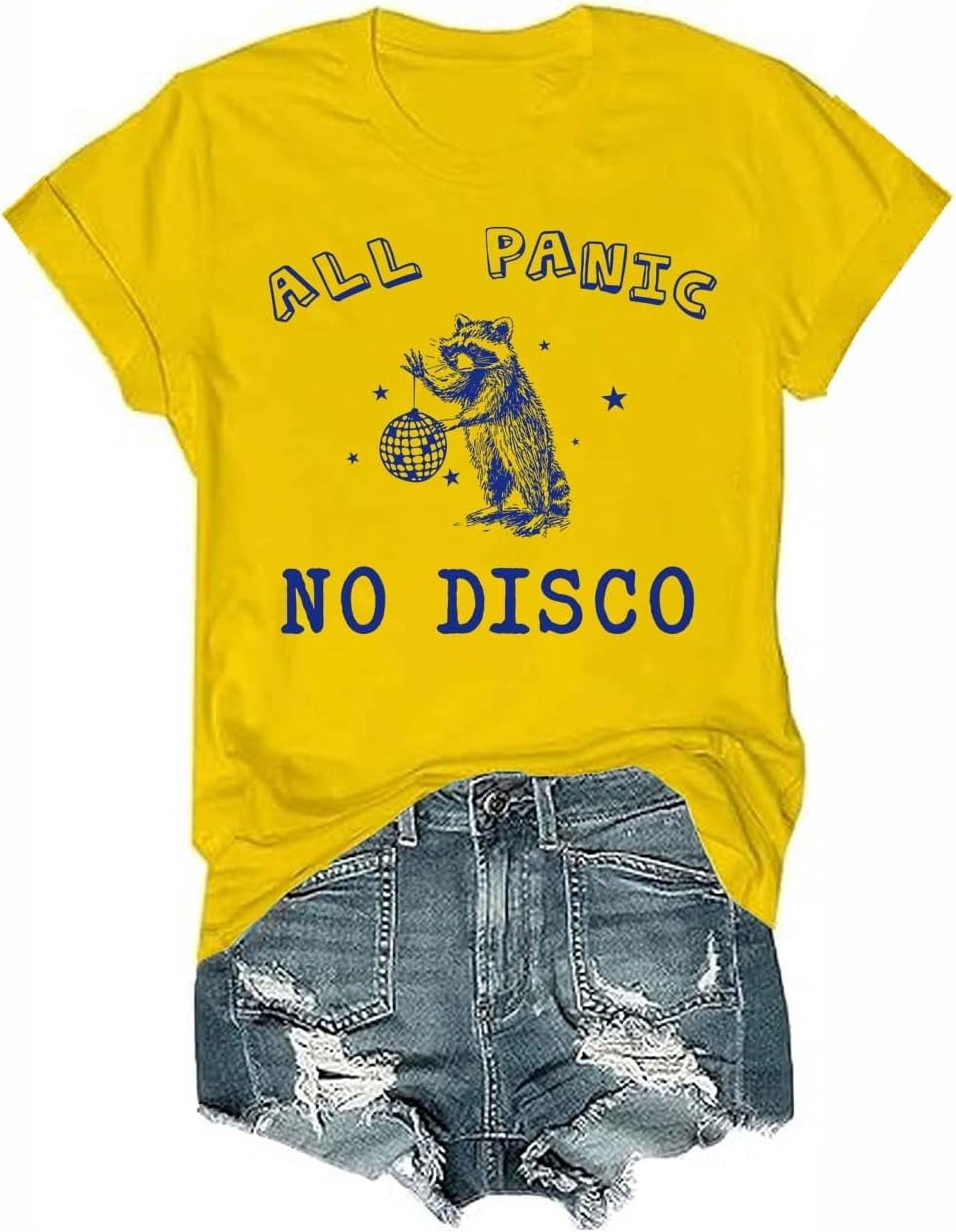 All Panic No Disco Shirt All Panic No Disco T-Shirt All Panic No Disco ...