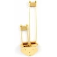 All Parts Frequensator Style Split Trapeze Tailpiece, Gold$$Music ...