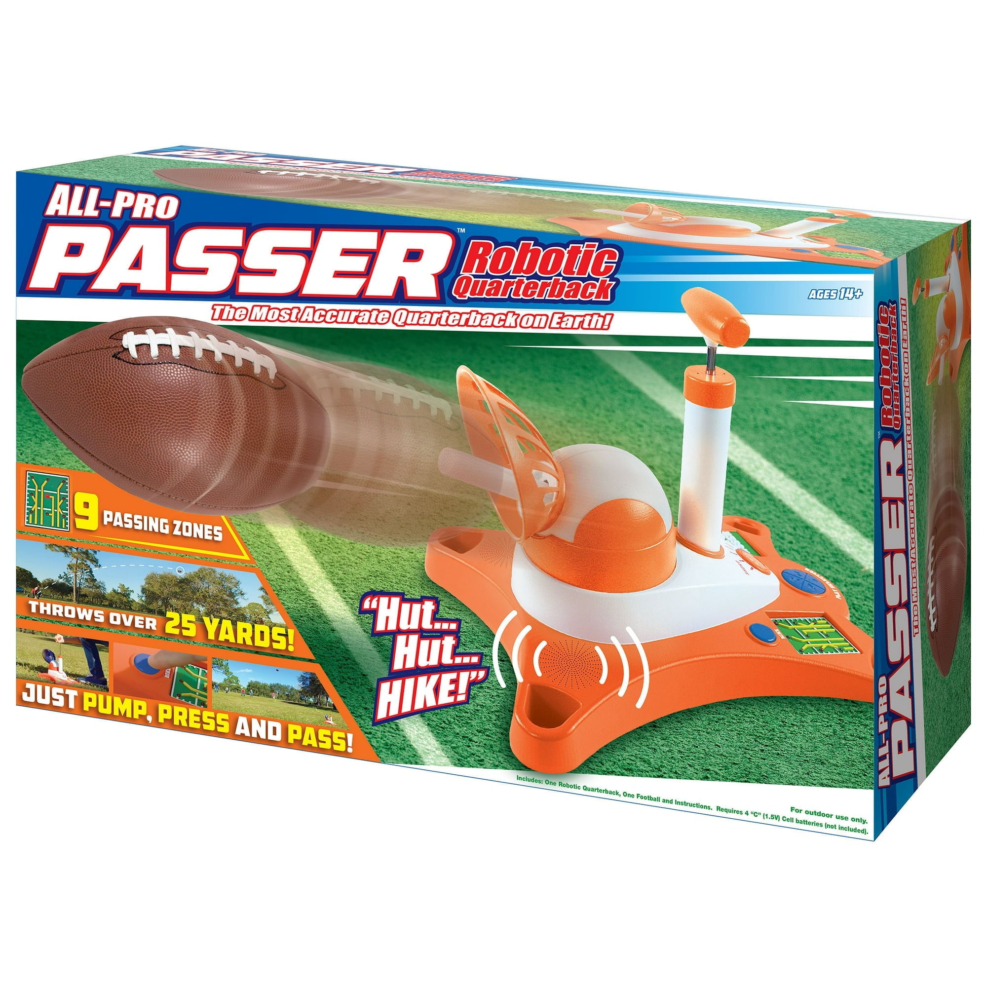 All Passer Robotic Quarterback - Football Practice Throwing Equipment ...