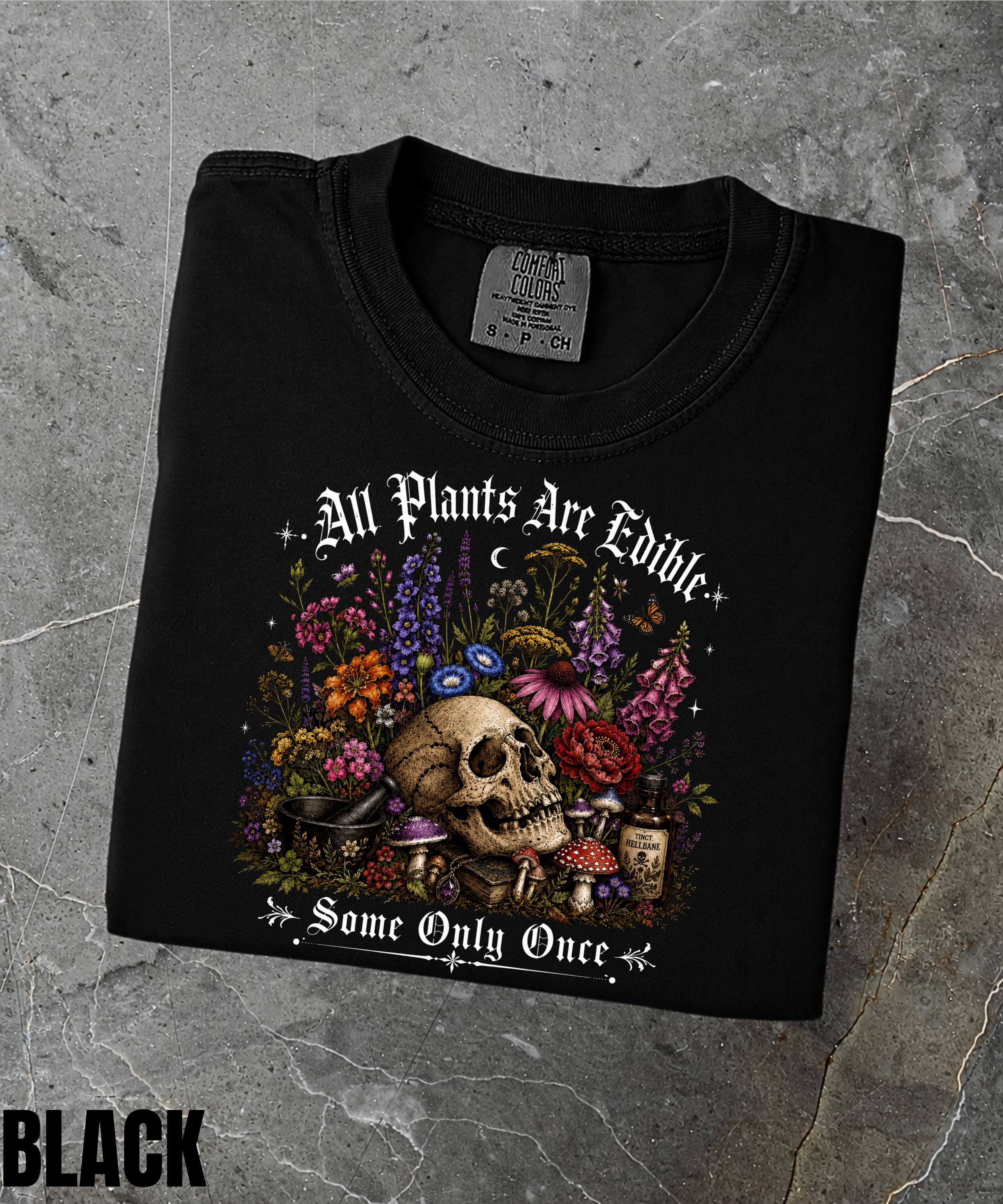 All Plants Are Edible Some Only Once T Shirt Witchcore Cottagecore ...
