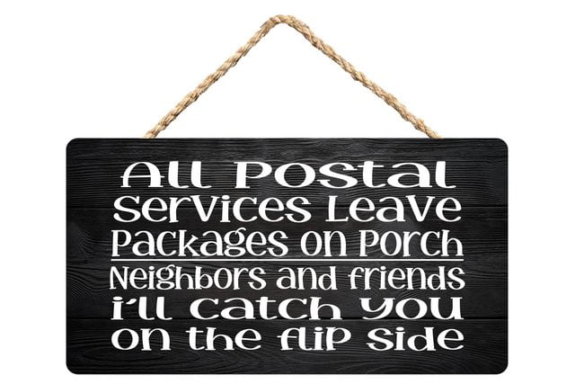 All Postal Services Leave Packages On Porch Neighbors And Friends ...