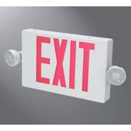 Cooper Lighting Exit Sign,3.0W,Green,1 or 2 Faces APX7G - Walmart.com