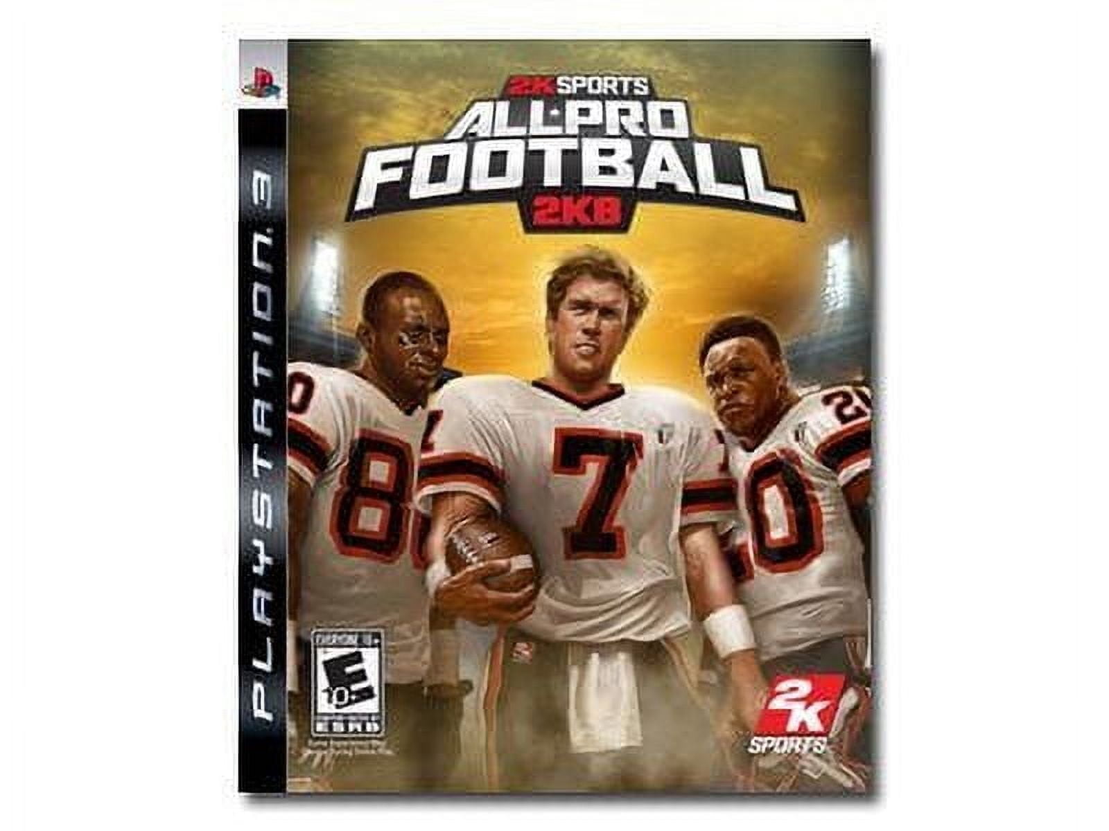 Restored All Pro Football 2K8 - PlayStation 3 (Refurbished) - Walmart.com