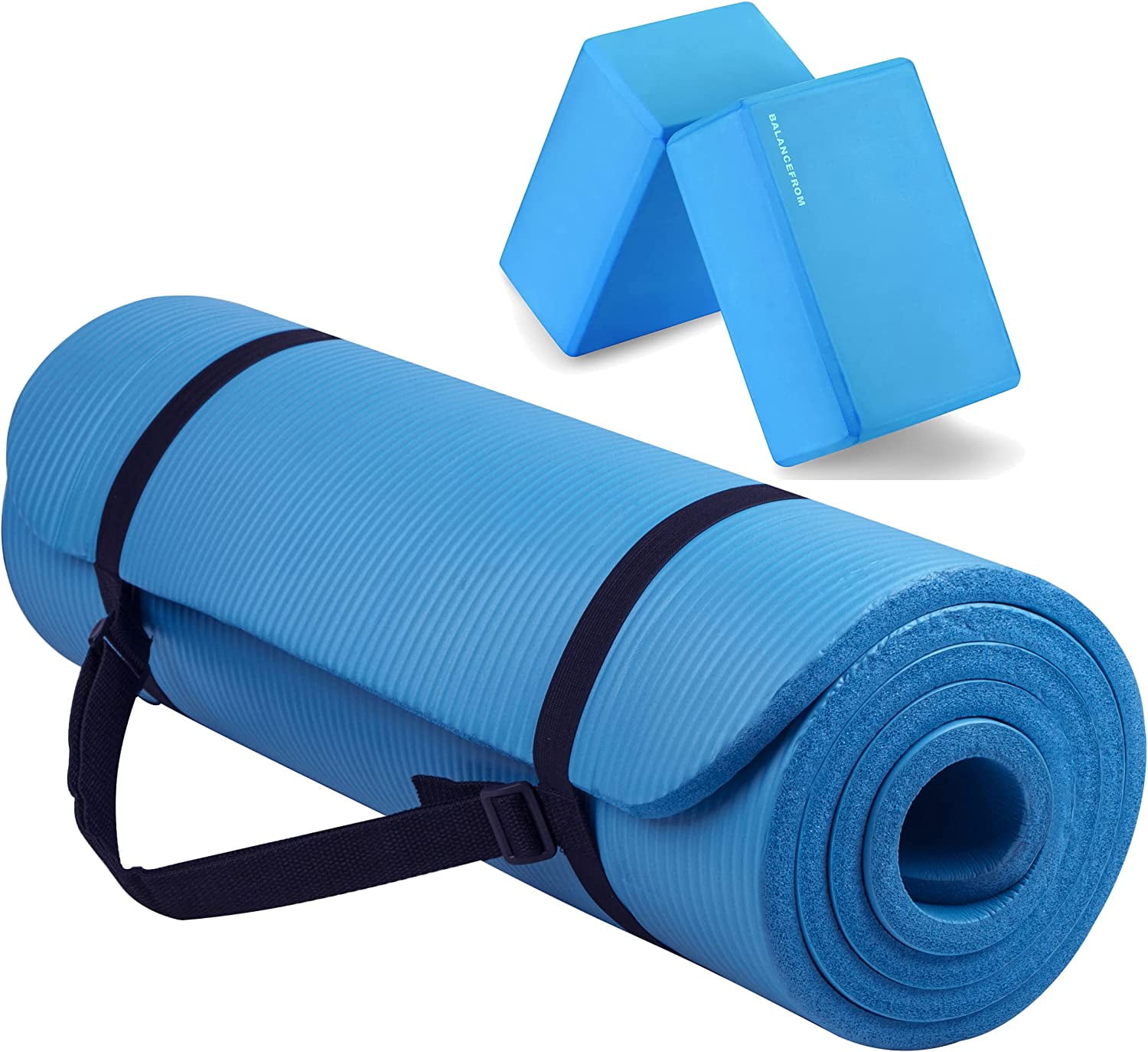 All Purpose 1/2-Inch Extra Thick High Density Anti-Tear Exercise Yoga ...