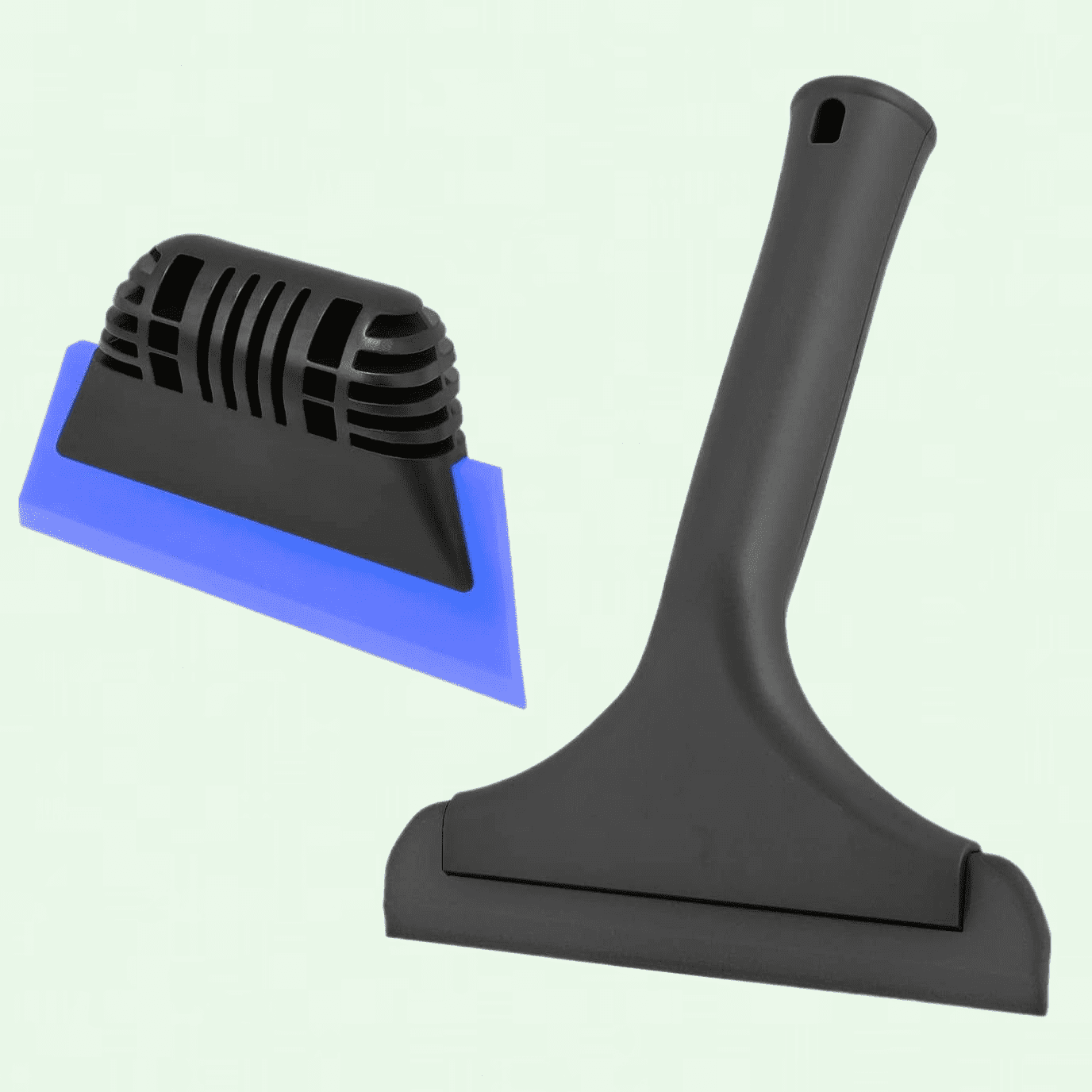 All-Purpose 6'' Silicone Cleaning Squeegee, Handy Small Rubber Window ...