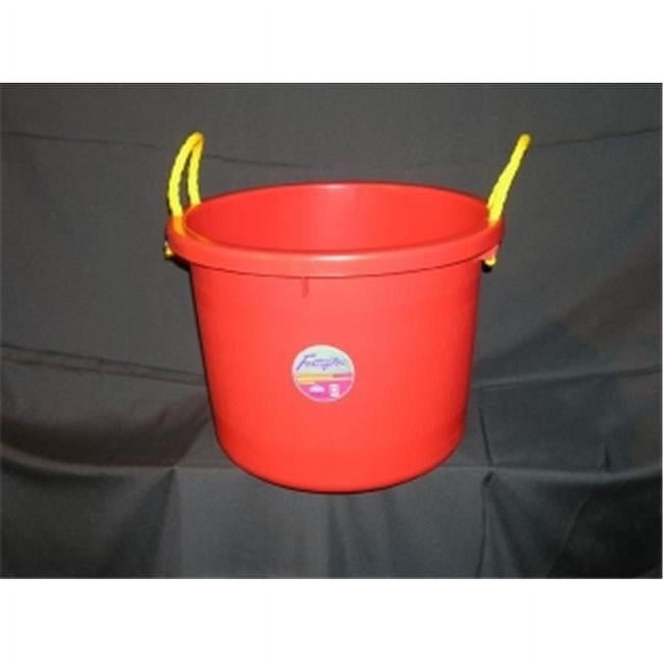 All Purpose Bucket Red 40 Quart - 1304002 - Walmart.com