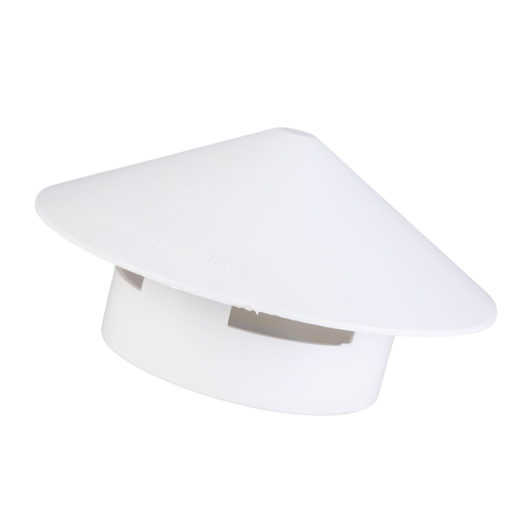 All Purpose Chimney Rain Caps PVC Breathable Caps for 110mm Pipes with ...