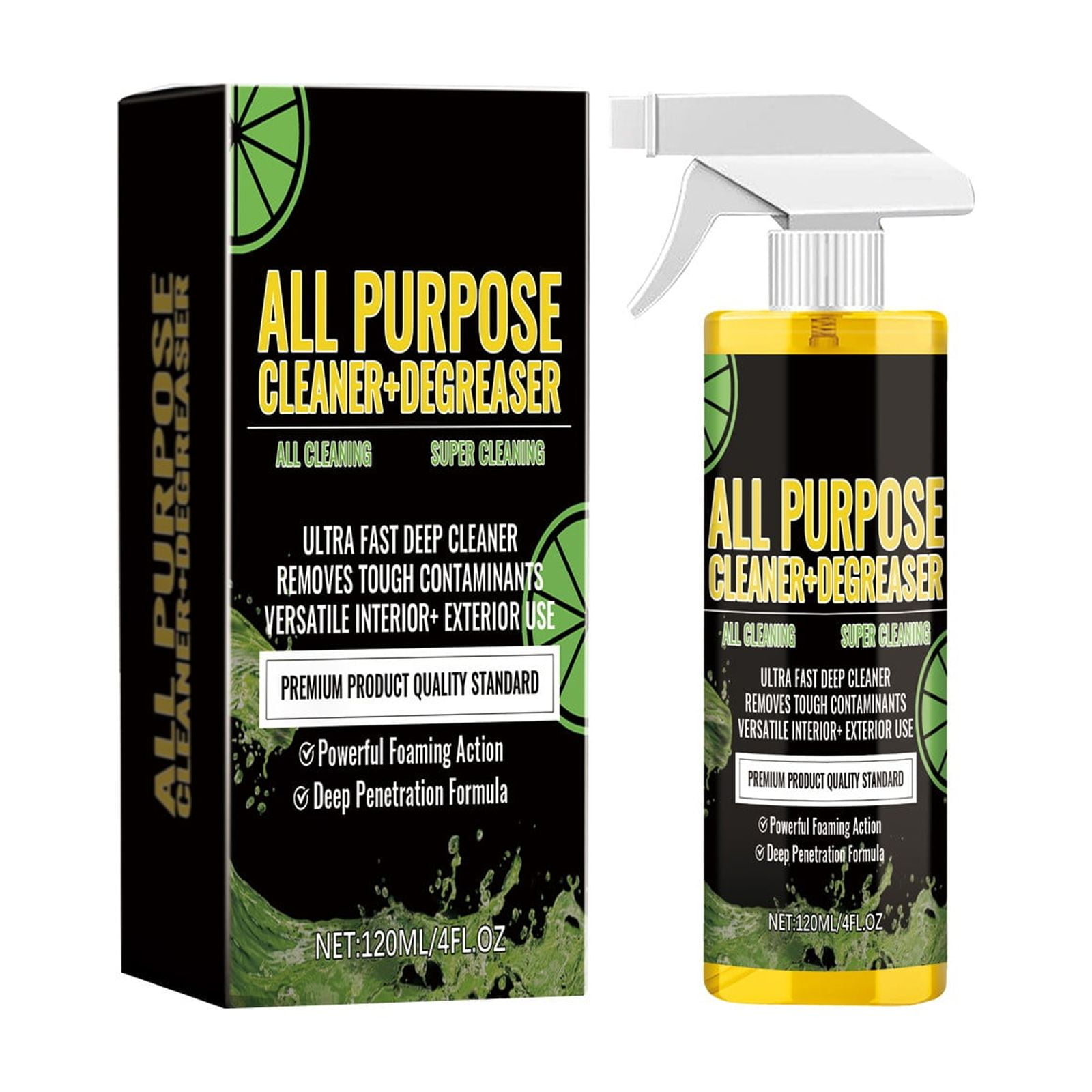 All Purpose Cleaner & Degreaser Ultra Fast Deep Cleaning & Tough Contaminant Removal for ...