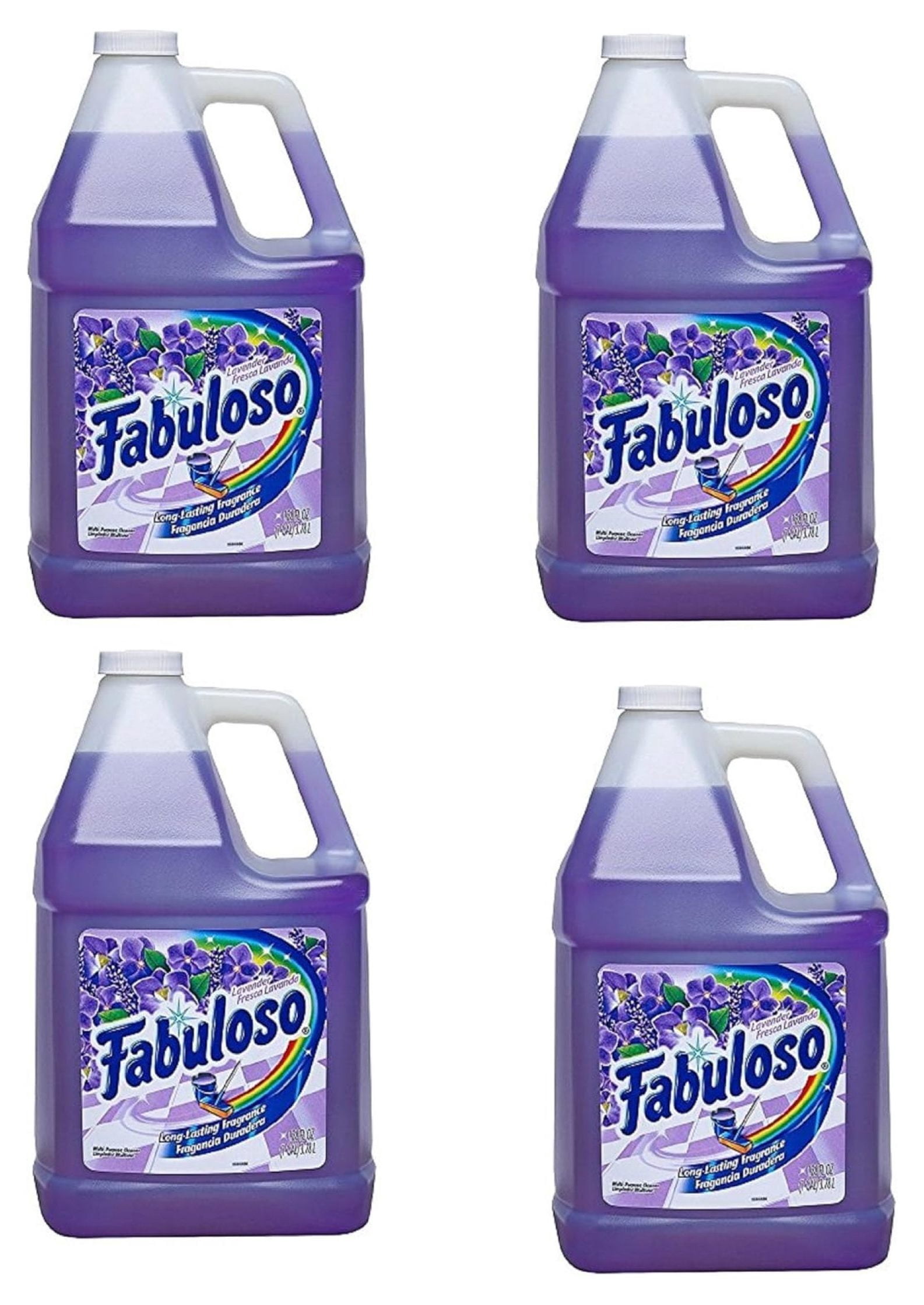 All-Purpose Cleaner Liquid , Purple, Lavender Scent yRveqh, 4Pack (128 ...