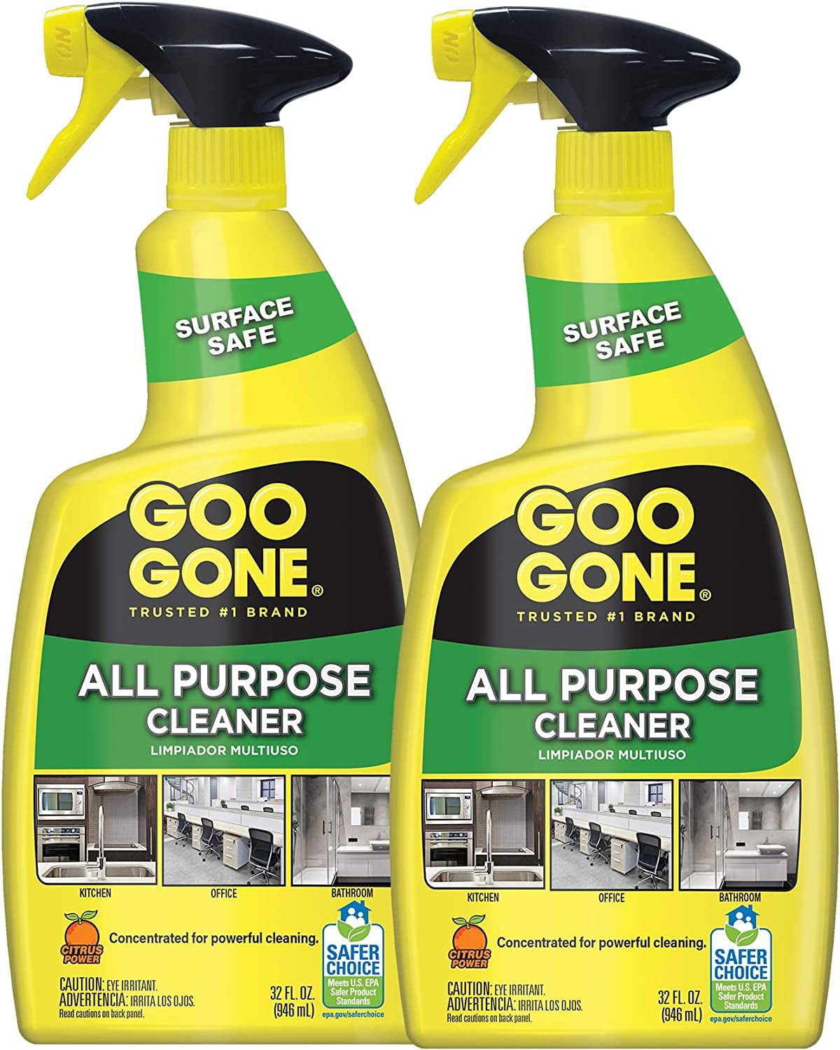 All-Purpose Cleaner Removes Dirt, Grease, Grime and More 32 Ounce [2 ...