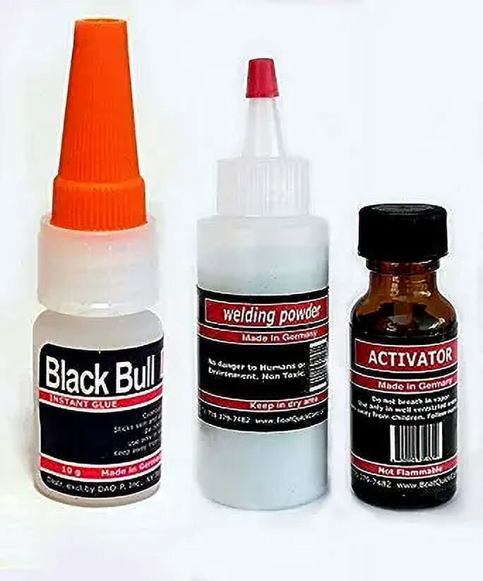 All Purpose German Glue Kit1 (10g Glue+Activator+Welding Powder). Best ...