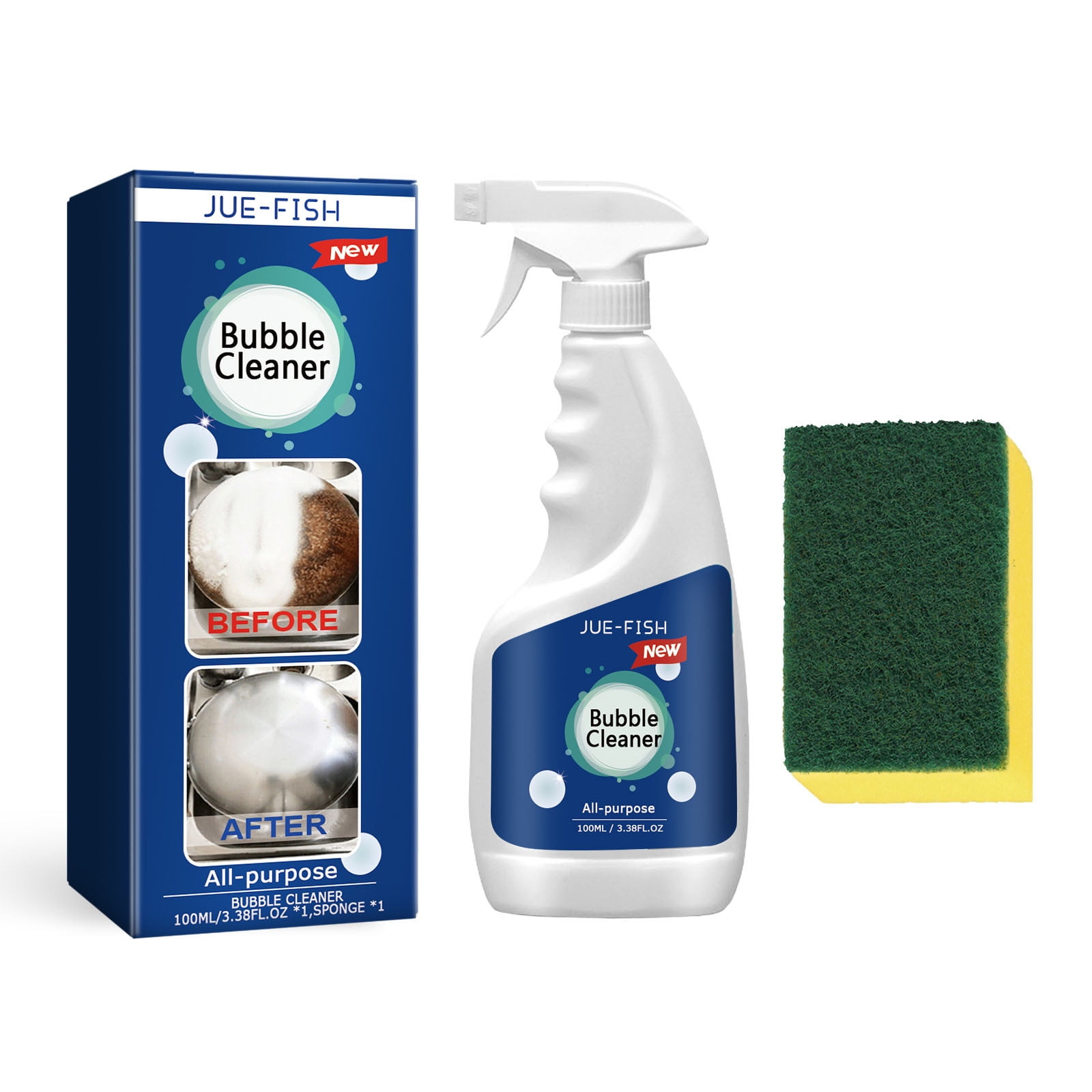 All-Purpose Kitchen Cleaner Foam Spray | Heavy Duty Multifunctional ...