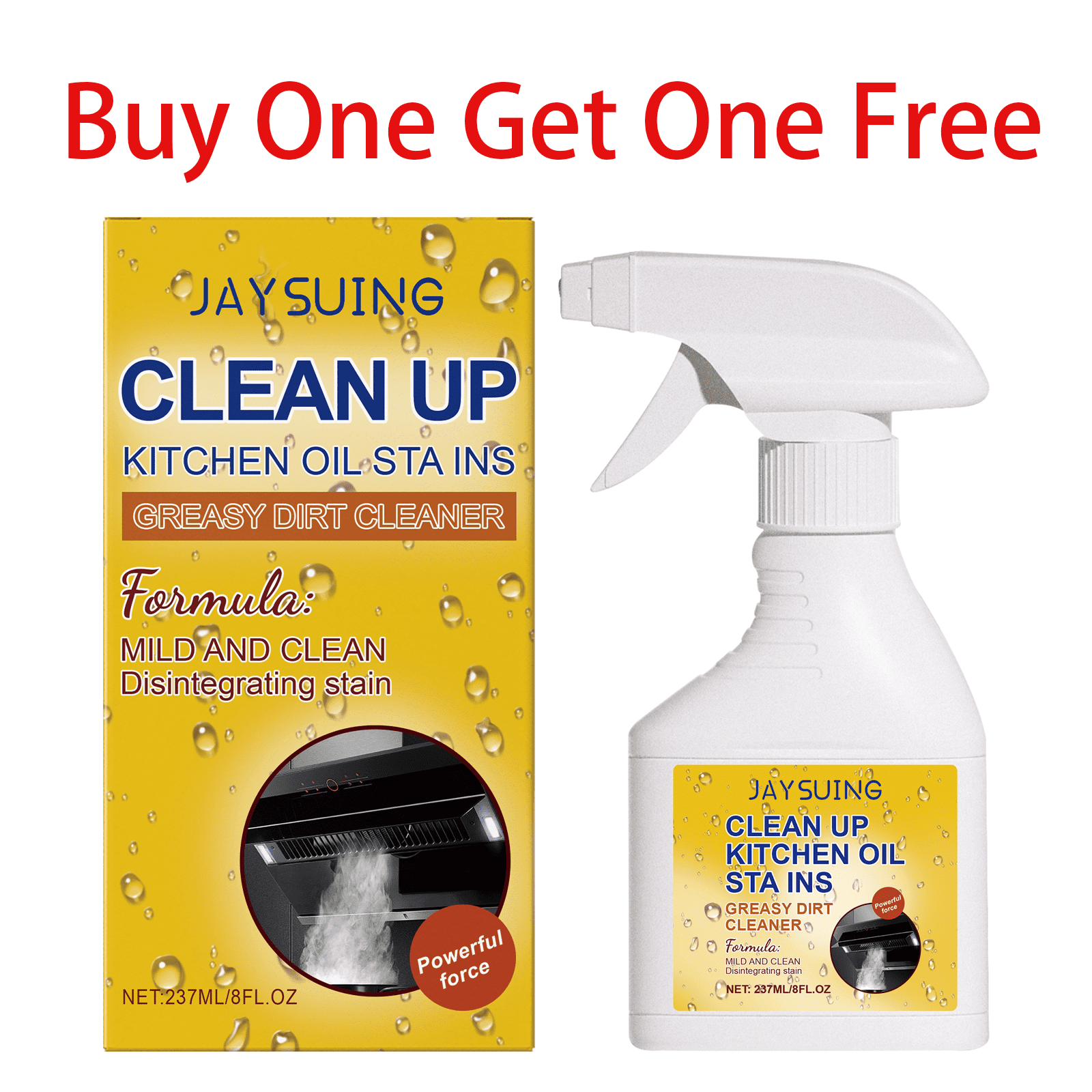 All-Purpose Kitchen Cleaner,Kitchen Grease Cleaner,Degreasing Spray for ...