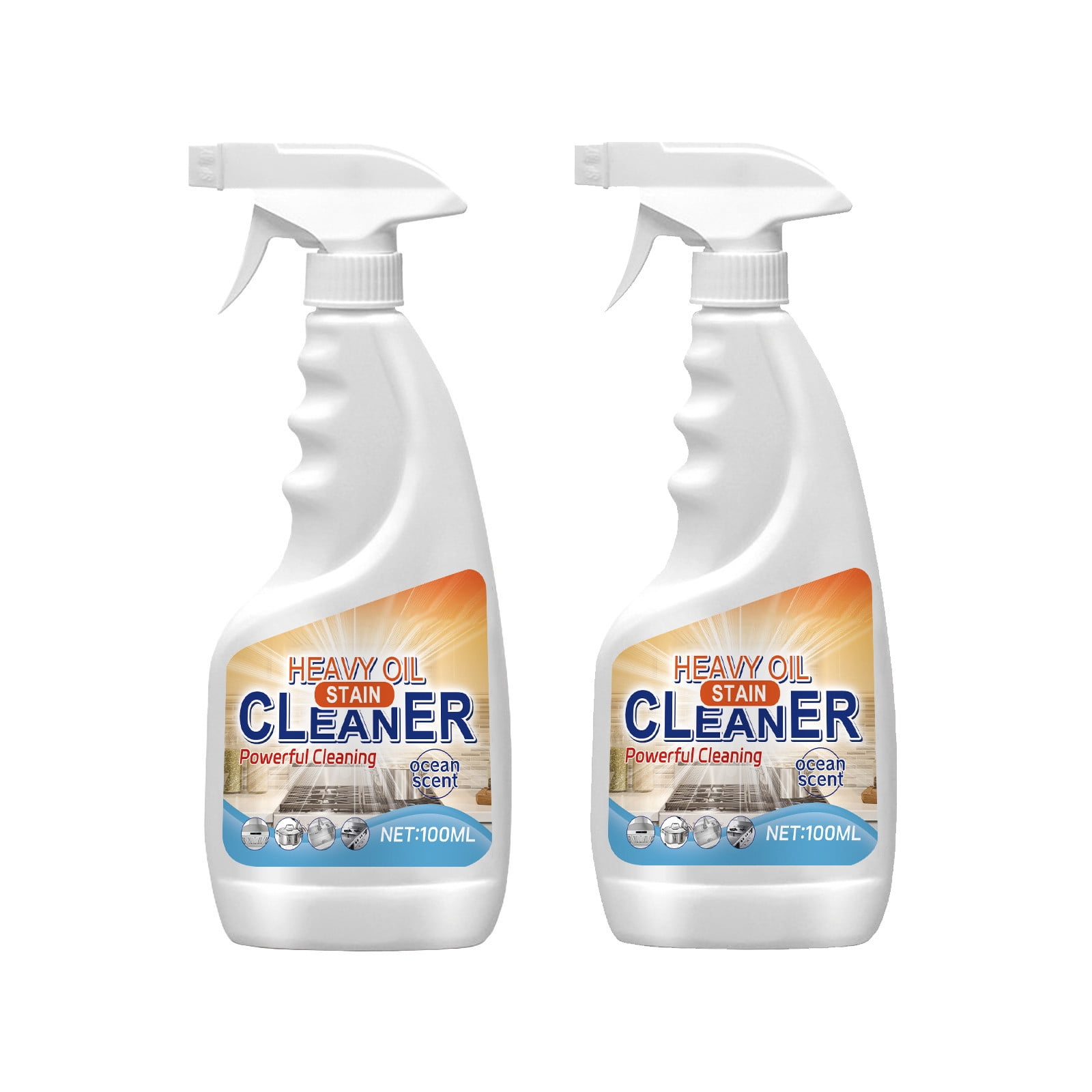 All-Purpose Kitchen Degreaser Cleaner, No-Rinse, 2x Concentrated ...