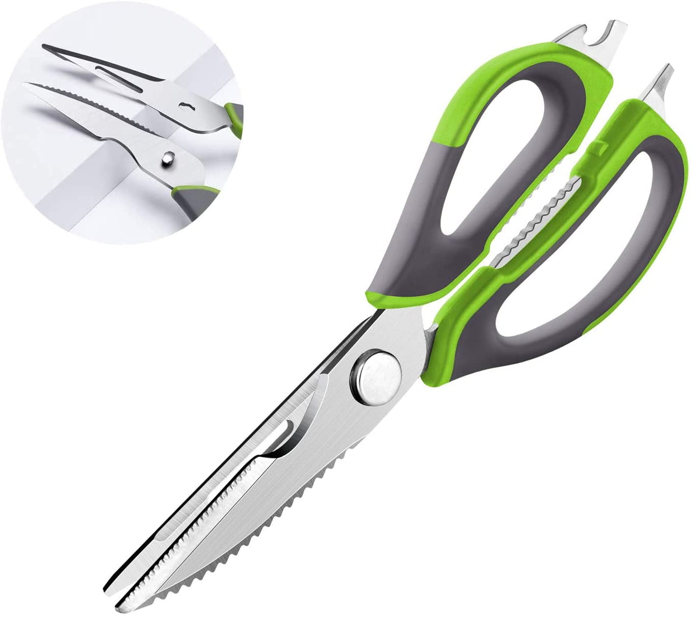 All Purpose Kitchen Shears - Sharp Professional Heavy Duty Multi ...