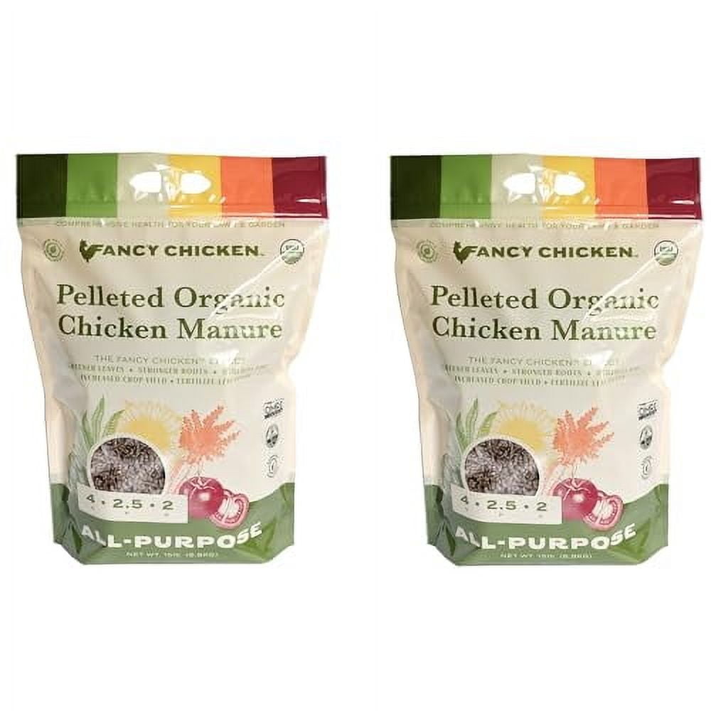 All-Purpose Manure - 15lbs Pelleted Dried Organic Chicken Manure | All ...