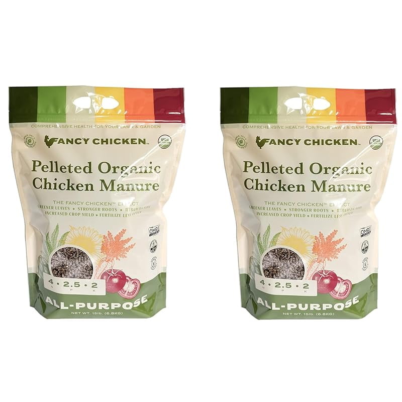 All-Purpose Manure - 15lbs Pelleted Dried Organic Chicken Manure | All ...