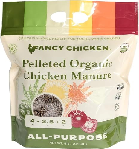 All-Purpose Manure - 5lbs Pelleted Dried Organic Chicken Manure | All ...