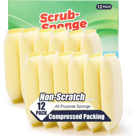 All-Purpose Non Scratch Sponges，Sponges Kitchen for Washing and ...