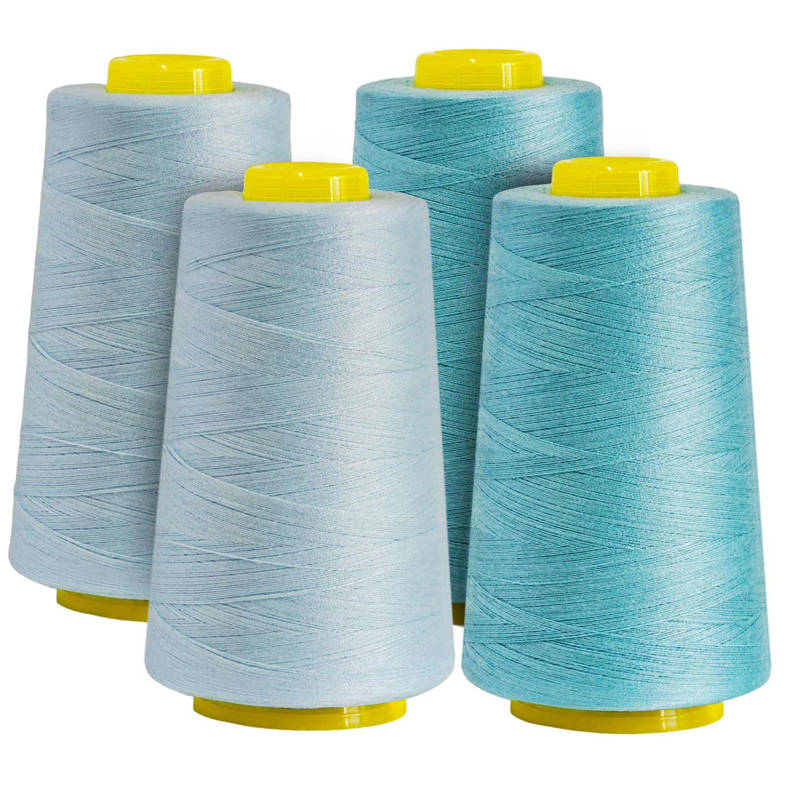 All-Purpose Polyester Sewing Thread - 4-Pack (12,000 Yards Total ...